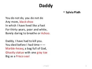 “Daddy” By Sylvia Plath Review – The Book Corner Chronicles