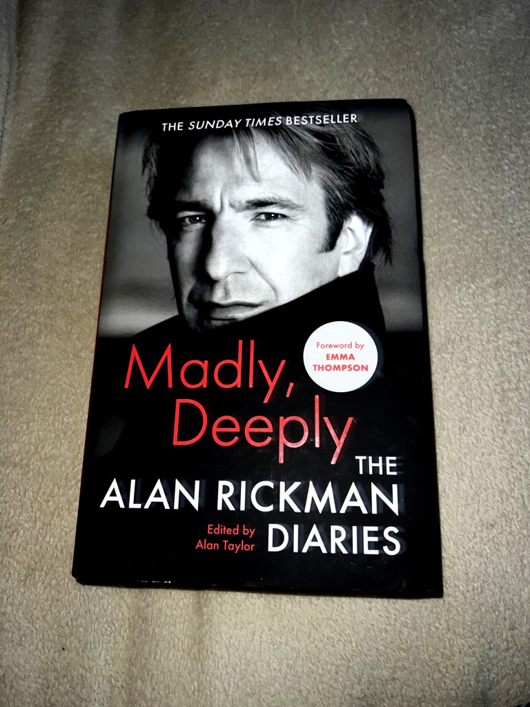 “Madly, Deeply: The Diaries of Alan Rickman” By Alan Rickman Review ...