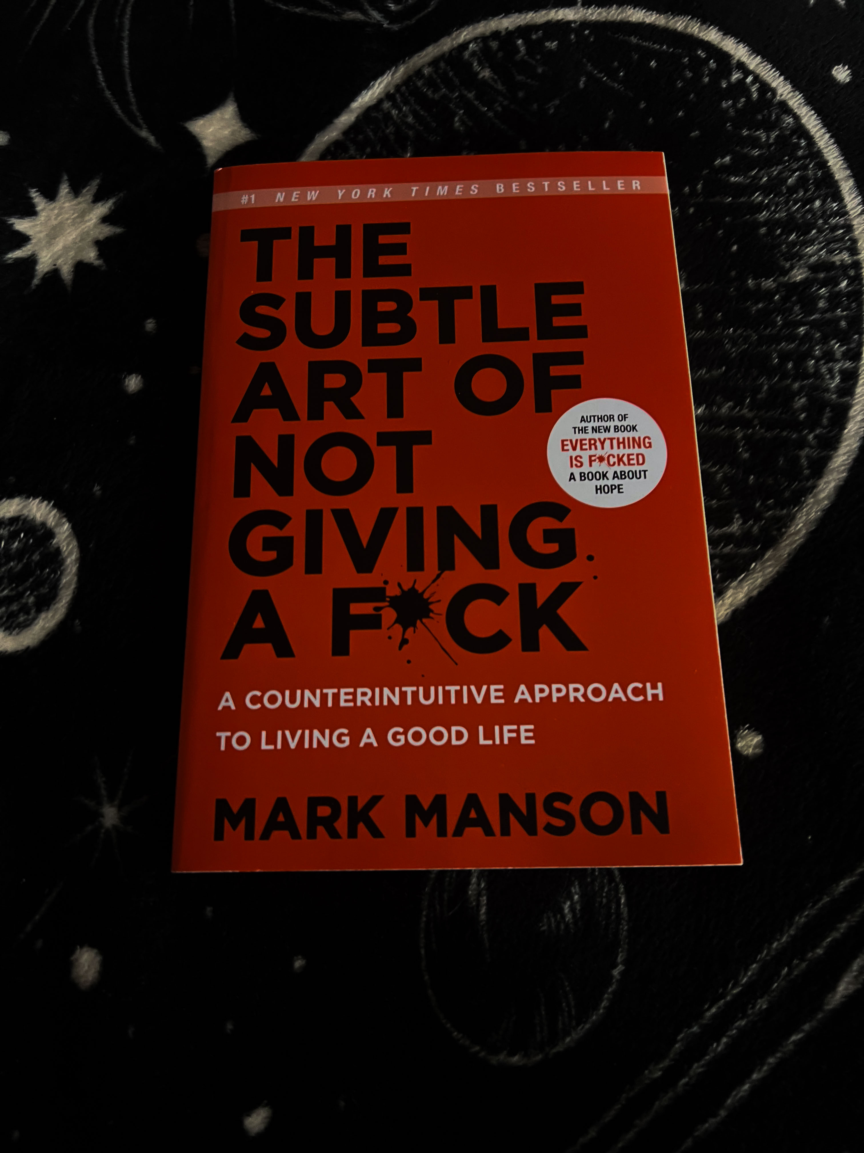 “The Subtle Art of Not Giving a F*ck: A Counterintuitive Approach to ...