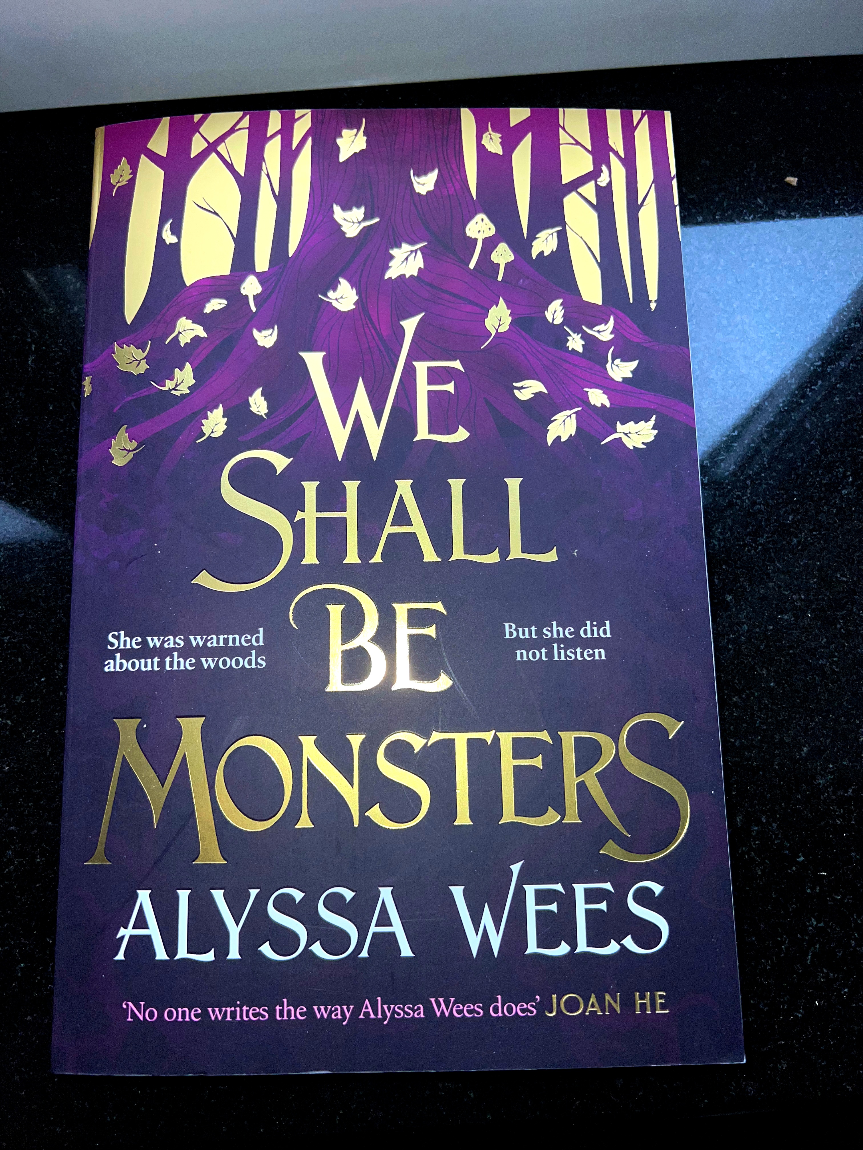 “We Shall Be Monsters” By Alyssa Wees Review – The Book Corner Chronicles