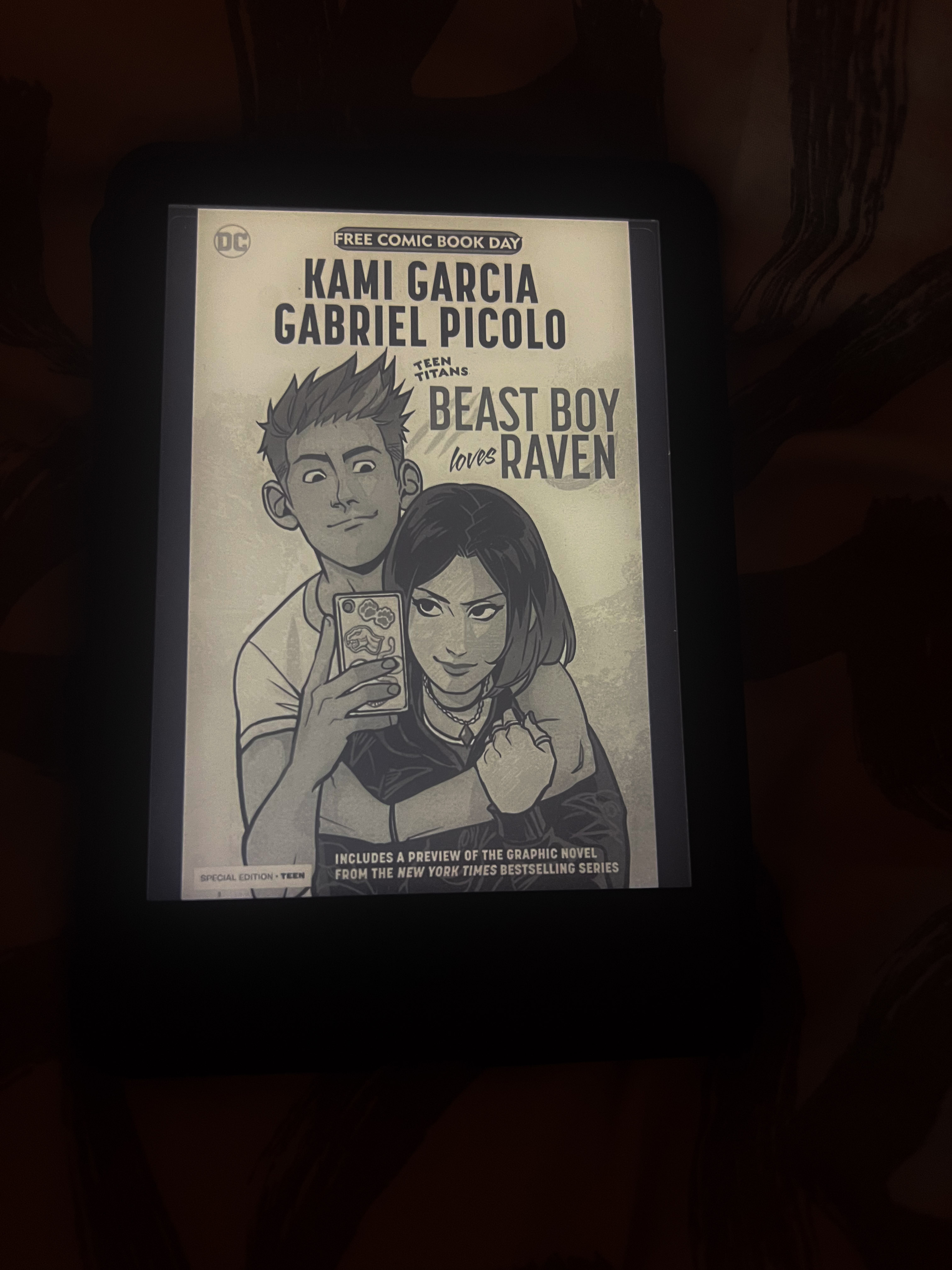 “Teen Titans: Beast Boy Loves Raven FCBD” By Kami Garcia & Gabriel ...